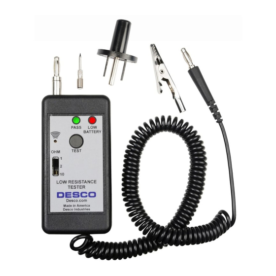 DESCO 19249 OPERATION AND MAINTENANCE MANUAL Pdf Download | ManualsLib