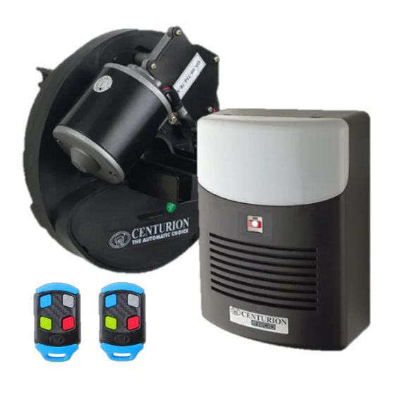 CENTURION SYSTEMS RDO II INSTALLATION MANUAL Pdf Download | ManualsLib