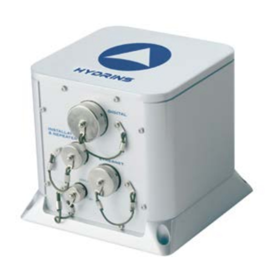 IXBLUE HYDRINS QUICK START MANUAL Pdf Download | ManualsLib