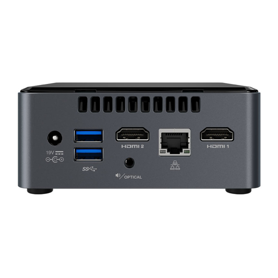 INTEL NUC7CJYH MANUAL Pdf Download | ManualsLib