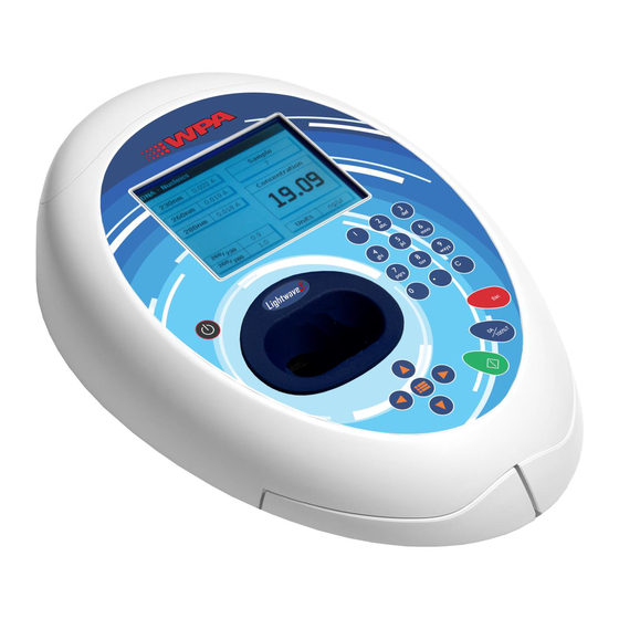 WPA LIGHTWAVE II USER MANUAL Pdf Download | ManualsLib