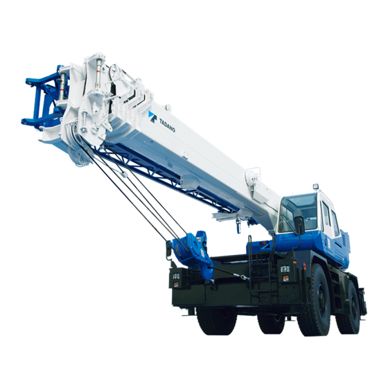TADANO GR-300EX-3 SERVICE MANUAL Pdf Download | ManualsLib