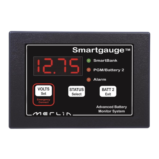 MERLIN SMARTGAUGE INSTALLATION AND USER MANUAL Pdf Download | ManualsLib