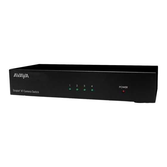AVAYA SCOPIA XT5000 QUICK SETUP MANUAL Pdf Download | ManualsLib