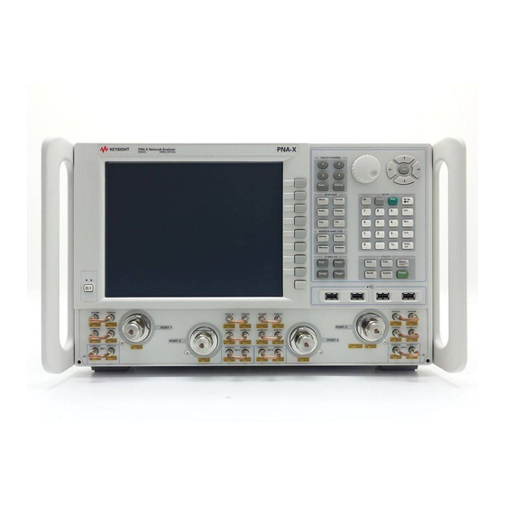 KEYSIGHT TECHNOLOGIES PNA-L N5230A CONFIGURATION MANUAL Pdf Download ...