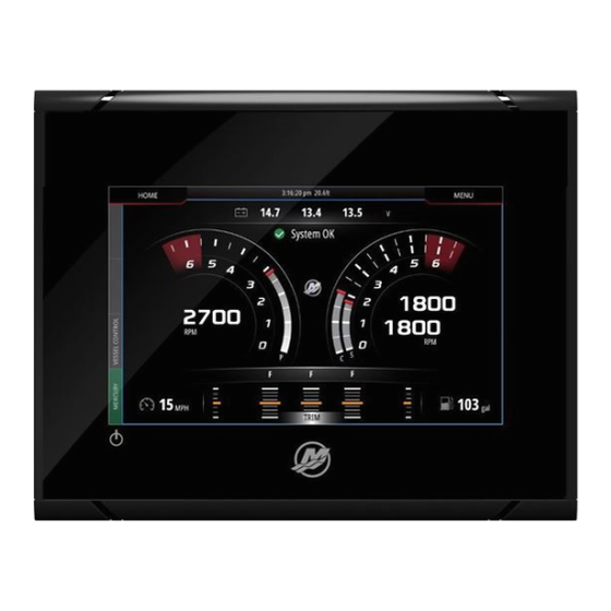 MERCURY VESSELVIEW LINK OPERATION MANUAL Pdf Download | ManualsLib