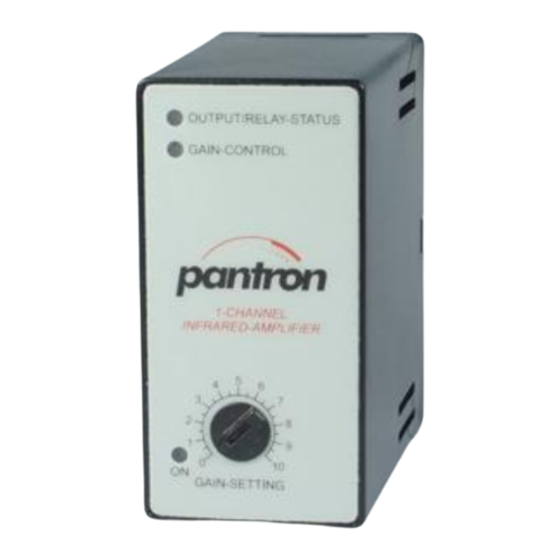 PANTRON ISG-N1 SERIES OPERATING INSTRUCTIONS Pdf Download | ManualsLib