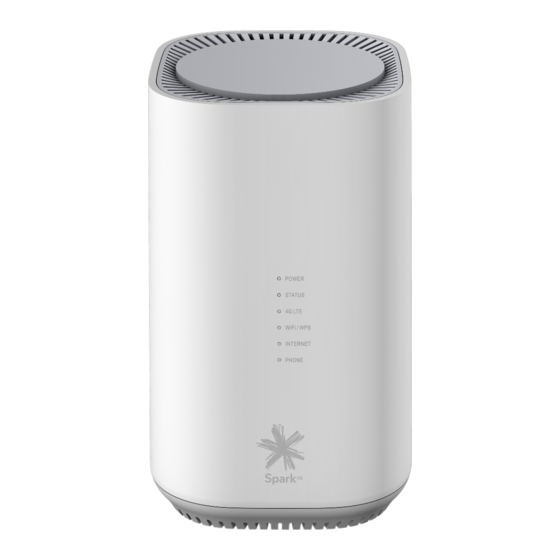 Spark 5G Smart Modem Broadband Router Manuals Spark 5G Smart Modem Broadband Router Manuals