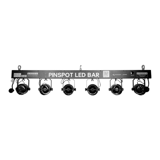 TECSHOW PINSPOT LED BAR USER MANUAL Pdf Download | ManualsLib