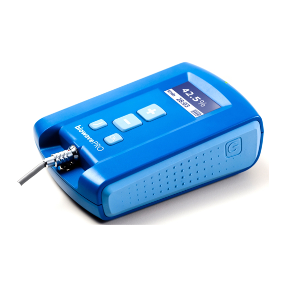 BIOWAVE BIOWAVEPRO USER MANUAL Pdf Download | ManualsLib