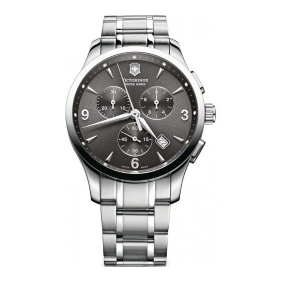 VICTORINOX ETA 251.274 QUICK MANUAL Pdf Download | ManualsLib