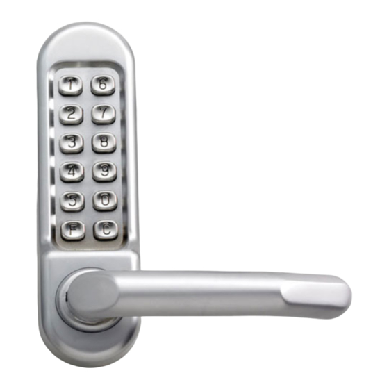 CODELOCKS CL500 INSTALLATION MANUALS Pdf Download | ManualsLib