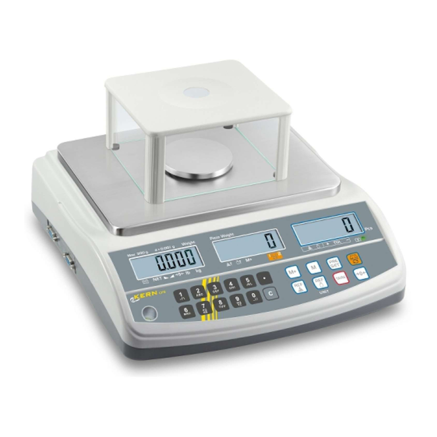 KERN CCS 6K-6 OPERATING MANUAL Pdf Download | ManualsLib