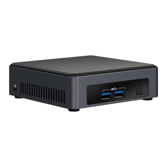 INTEL NUC7I3DNKE USER MANUAL Pdf Download | ManualsLib