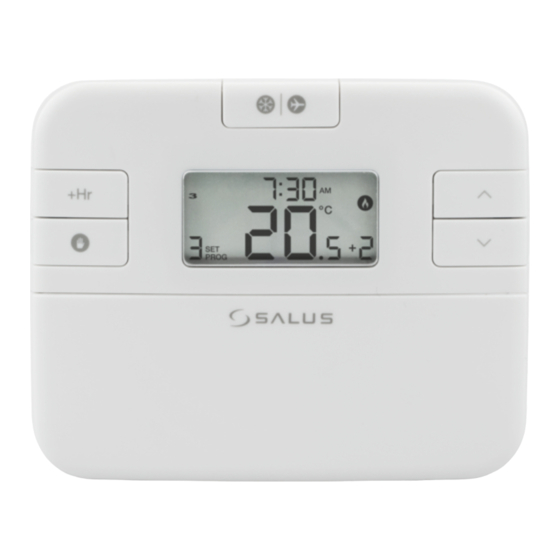 SALUS RT510 INSTALLATION MANUAL Pdf Download | ManualsLib