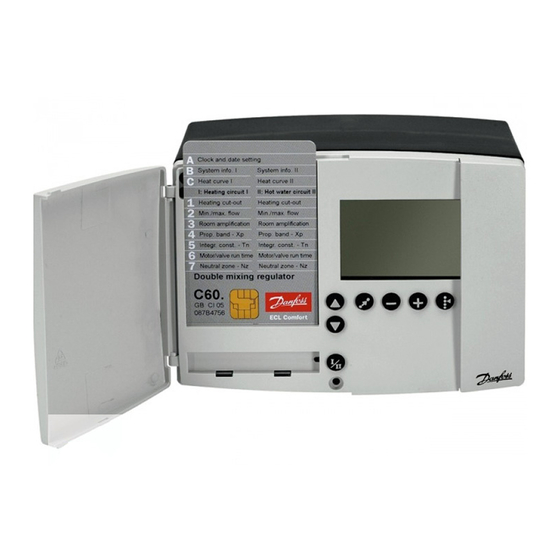 DANFOSS ECL COMFORT 300 QUICK MANUAL Pdf Download | ManualsLib