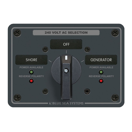 BLUE SEA SYSTEMS 8369 MANUAL Pdf Download | ManualsLib