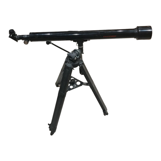 CELESTRON FIRSTSCOPE 60 EQ 21066-DX INSTRUCTION MANUAL Pdf Download ...