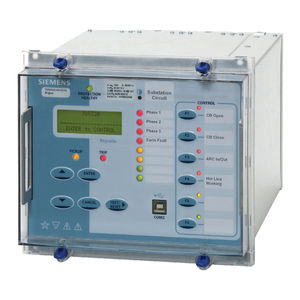 SIEMENS ARGUS 7SR21 TECHNICAL MANUAL Pdf Download | ManualsLib