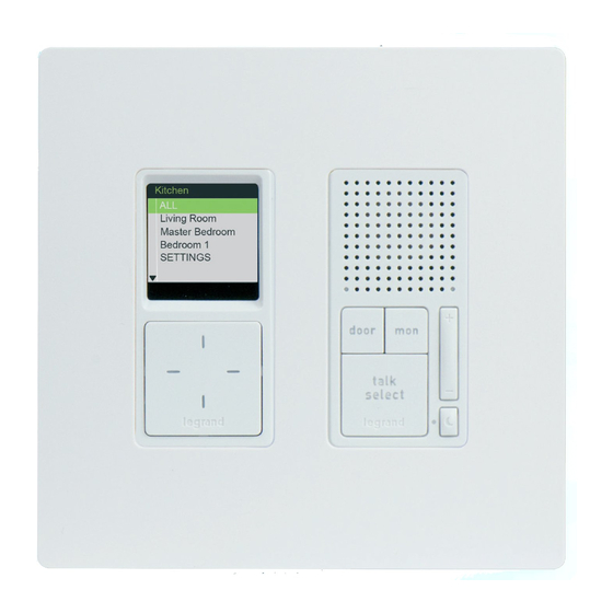 LEGRAND IC7001 INSTALLATION INSTRUCTIONS Pdf Download | ManualsLib