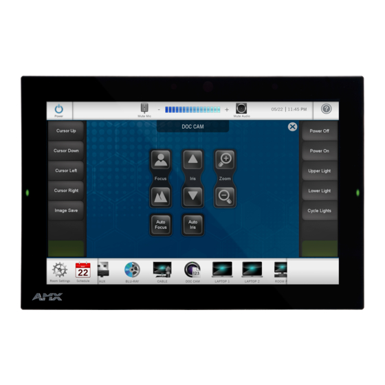 AMX MD-1002 QUICK START MANUAL Pdf Download | ManualsLib