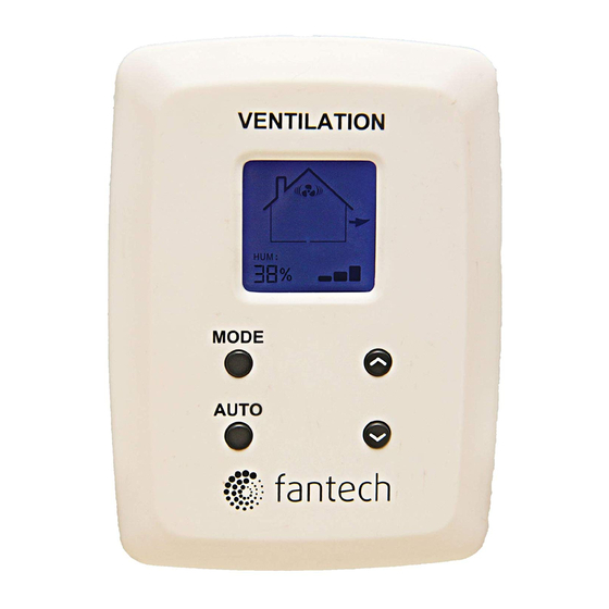 FANTECH EDF 7 OPERATING INSTRUCTIONS Pdf Download | ManualsLib