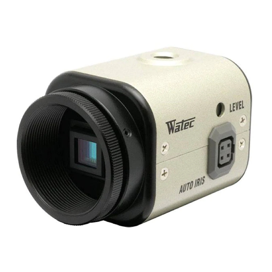 WATEC WAT-933 USER MANUAL Pdf Download | ManualsLib