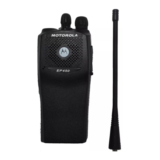 MOTOROLA EP450 BASIC SERVICE MANUAL Pdf Download | ManualsLib
