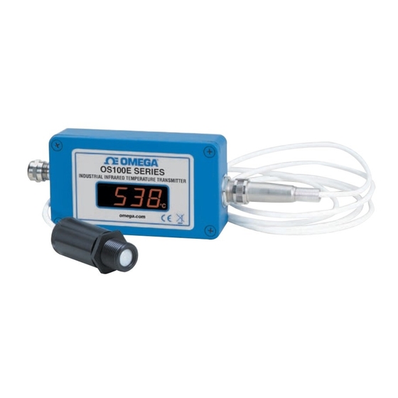 OMEGA OS102E QUICK START Pdf Download | ManualsLib