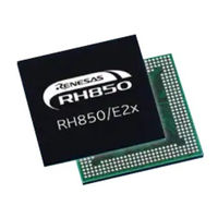 RENESAS RH850 SERIES USER MANUAL Pdf Download | ManualsLib