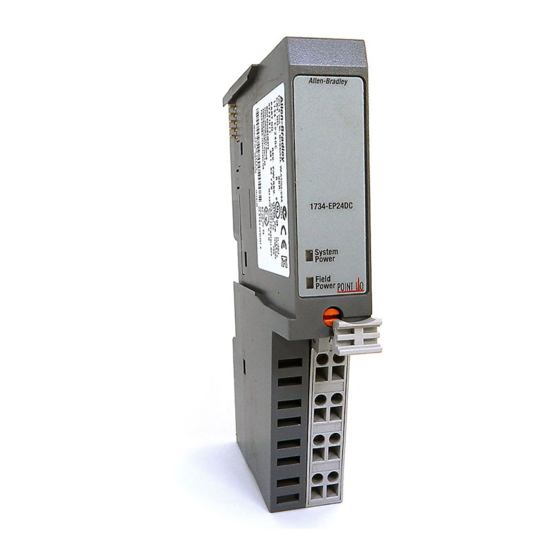 ALLEN-BRADLEY 1734-EP24DC INSTALLATION INSTRUCTIONS MANUAL Pdf Download ...
