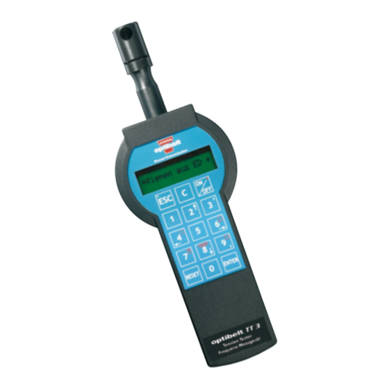 OPTIBELT TT 3 TECHNICAL MANUAL Pdf Download | ManualsLib