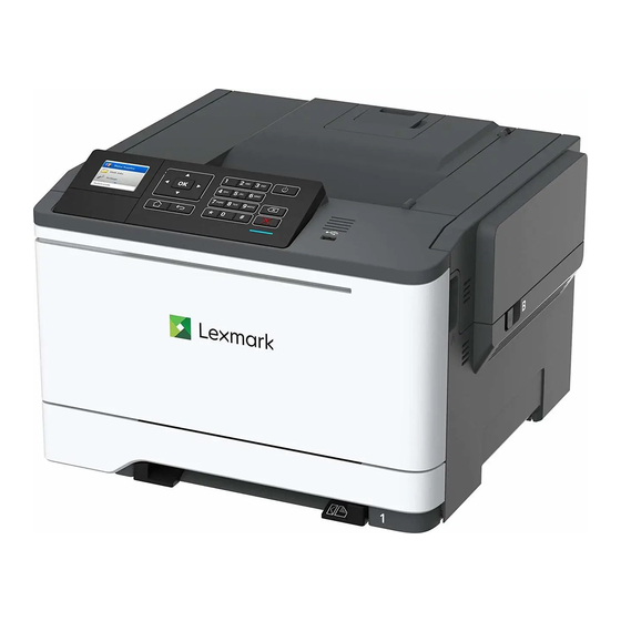 LEXMARK C2240 SERVICE MANUAL Pdf Download | ManualsLib