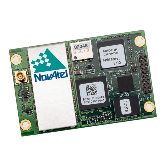 NOVATEL OEM6 INTEGRATION MANUAL Pdf Download | ManualsLib