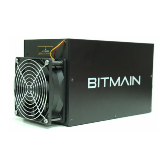 BITMAIN C1 MANUAL Pdf Download | ManualsLib