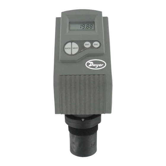 DWYER INSTRUMENTS UL SERIES SPECIFICATIONS-INSTALLATION AND OPERATING ...