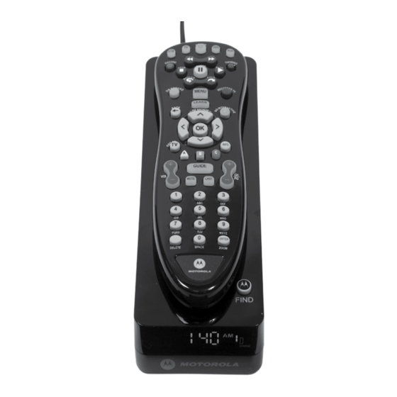 MOTOROLA TV EASY FIND OPERATING INSTRUCTIONS Pdf Download | ManualsLib