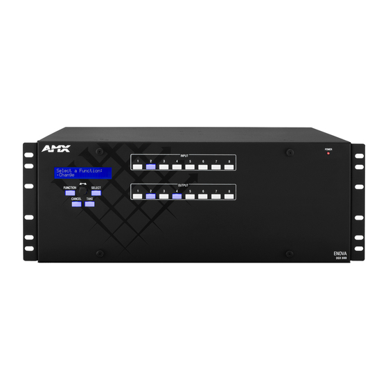 AMX ENOVA DGX 100 SERIES HARDWARE REFERENCE MANUAL Pdf Download ...