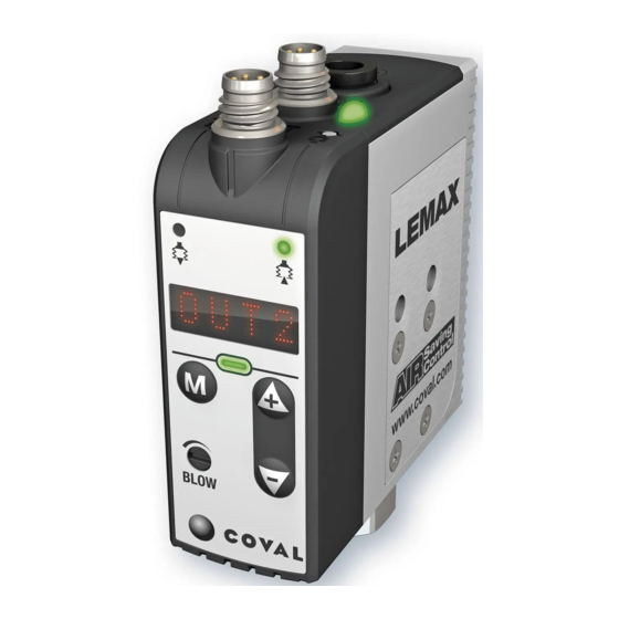 COVAL LEMAX SERIES OPERATING INSTRUCTION Pdf Download | ManualsLib