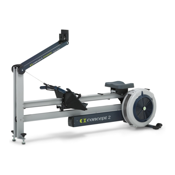 CONCEPT2 DYNAMIC INDOOR ROWER USER'S PRODUCT MANUAL Pdf Download ...