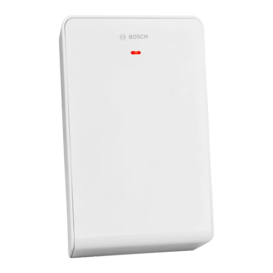 BOSCH RFRC-OPT INSTALLATION MANUAL Pdf Download | ManualsLib