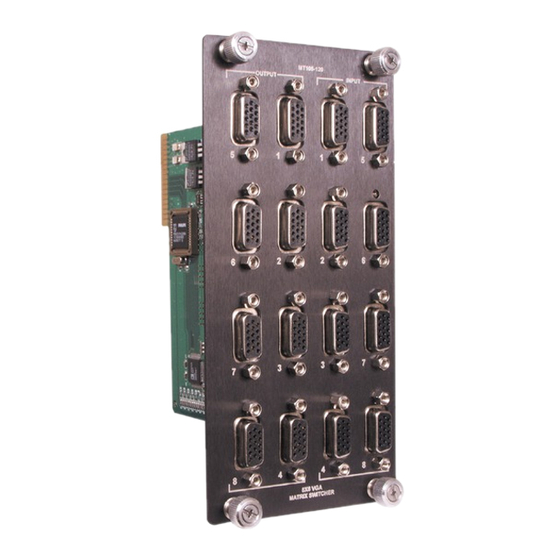 ALTINEX MT105-8X8 USER MANUAL Pdf Download | ManualsLib