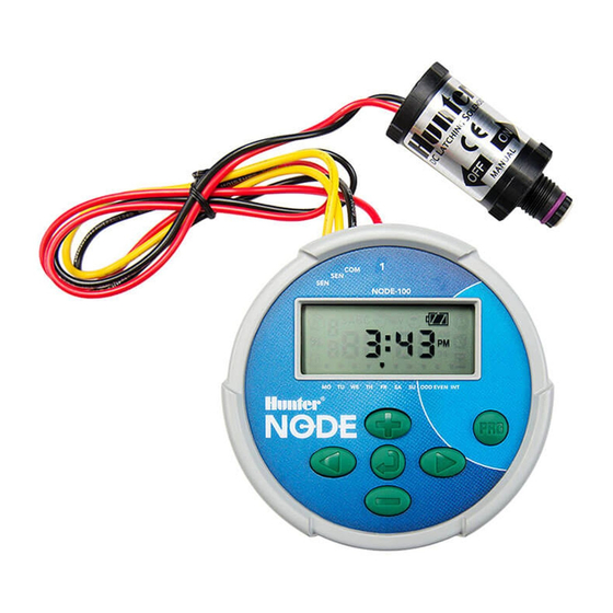 HUNTER NODE-100 OWNERS MANUAL AND PROGRAMMING INSTRUCTIONS Pdf Download ...