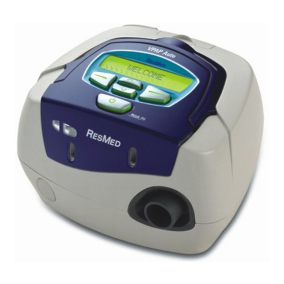 RESMED COMPACT BILEVEL DEVICE VPAP AUTO BROCHURE & SPECS Pdf Download ...