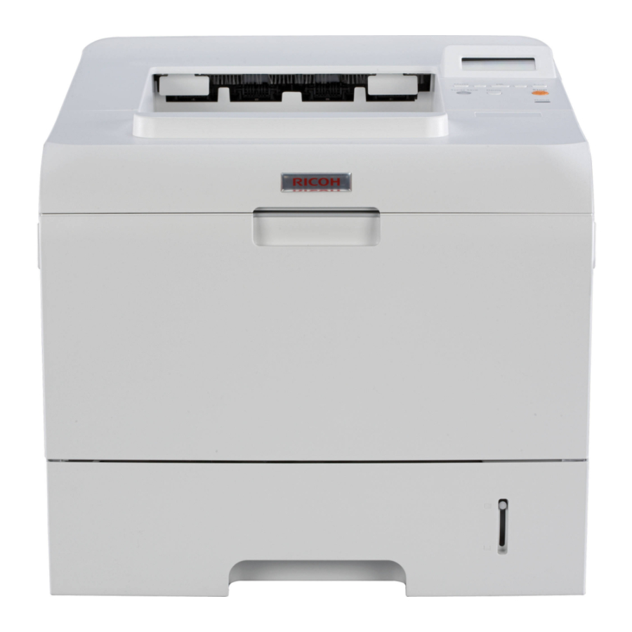 RICOH AFICIO SP 5100N USER MANUAL Pdf Download | ManualsLib