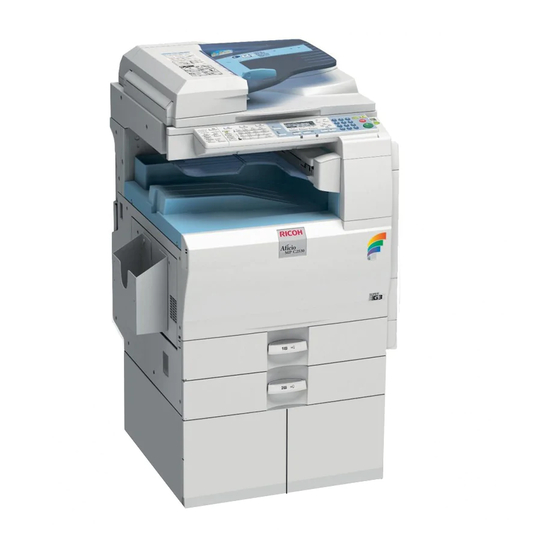 RICOH AFICIO MP 2550 BROCHURE & SPECS Pdf Download | ManualsLib