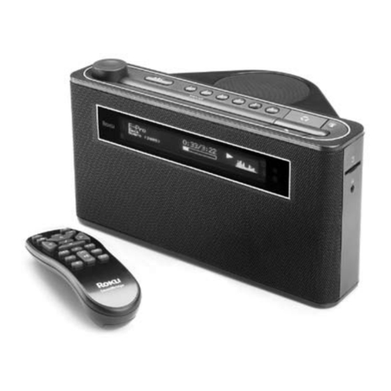ROKU SOUNDBRIDGE RADIO WI-FI MUSIC SYSTEM USER MANUAL Pdf Download ...