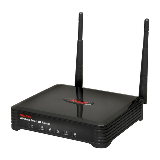 ROSEWILL WIRELESS ROUTER RNX-GX4 QUICK INSTALLATION MANUAL Pdf Download ...