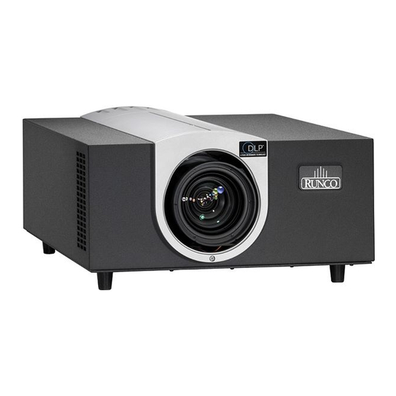 RUNCO VIDEO XTREME VX-2IX OWNER'S OPERATING MANUAL Pdf Download ...