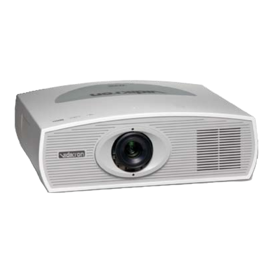 VIDIKRON VISION 85 OWNER'S OPERATING MANUAL Pdf Download | ManualsLib